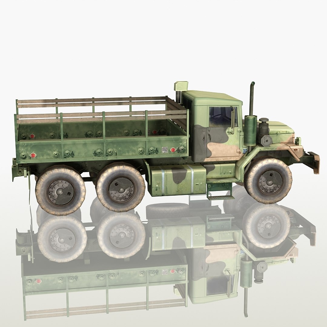 military truck m35 a2 3d model