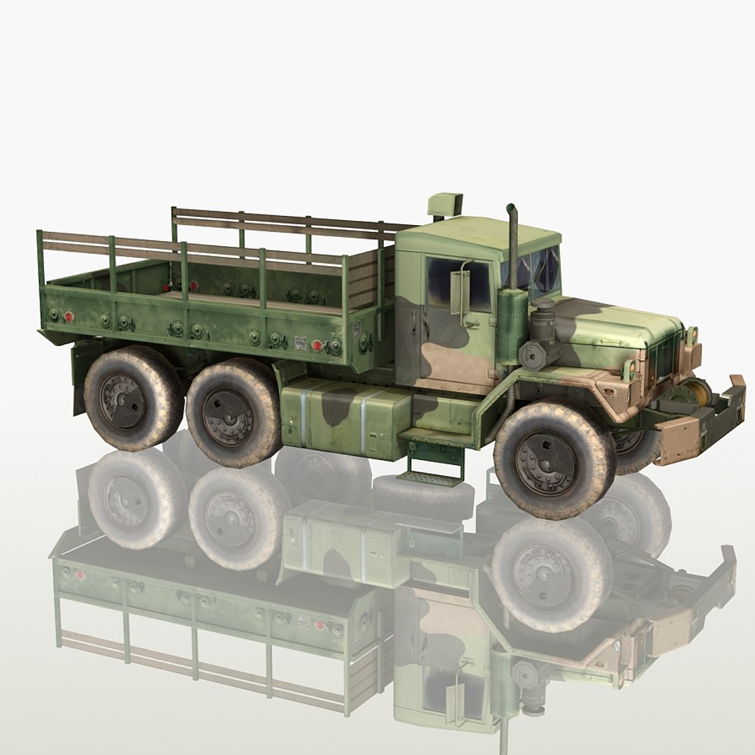 military truck m35 a2 3d model