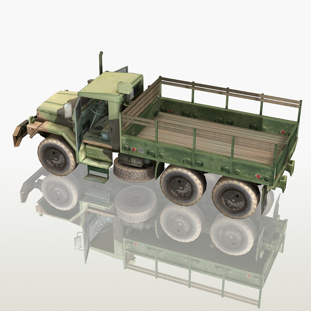 military truck m35 a2 3d model