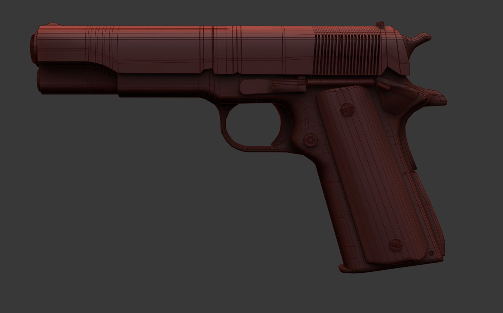 3d 3ds Pure Colt M1911 Reference