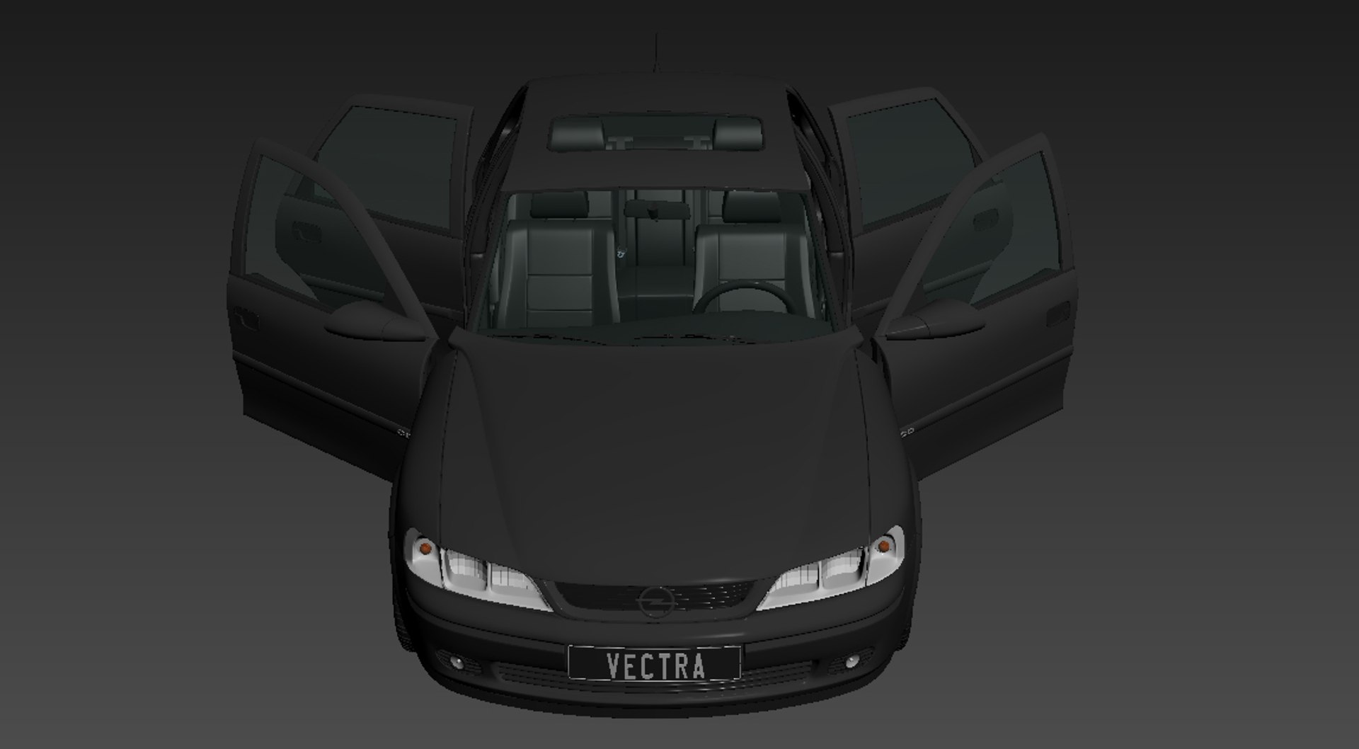 3D Model Opel Vectra B Sedan Facelift - TurboSquid 2010856