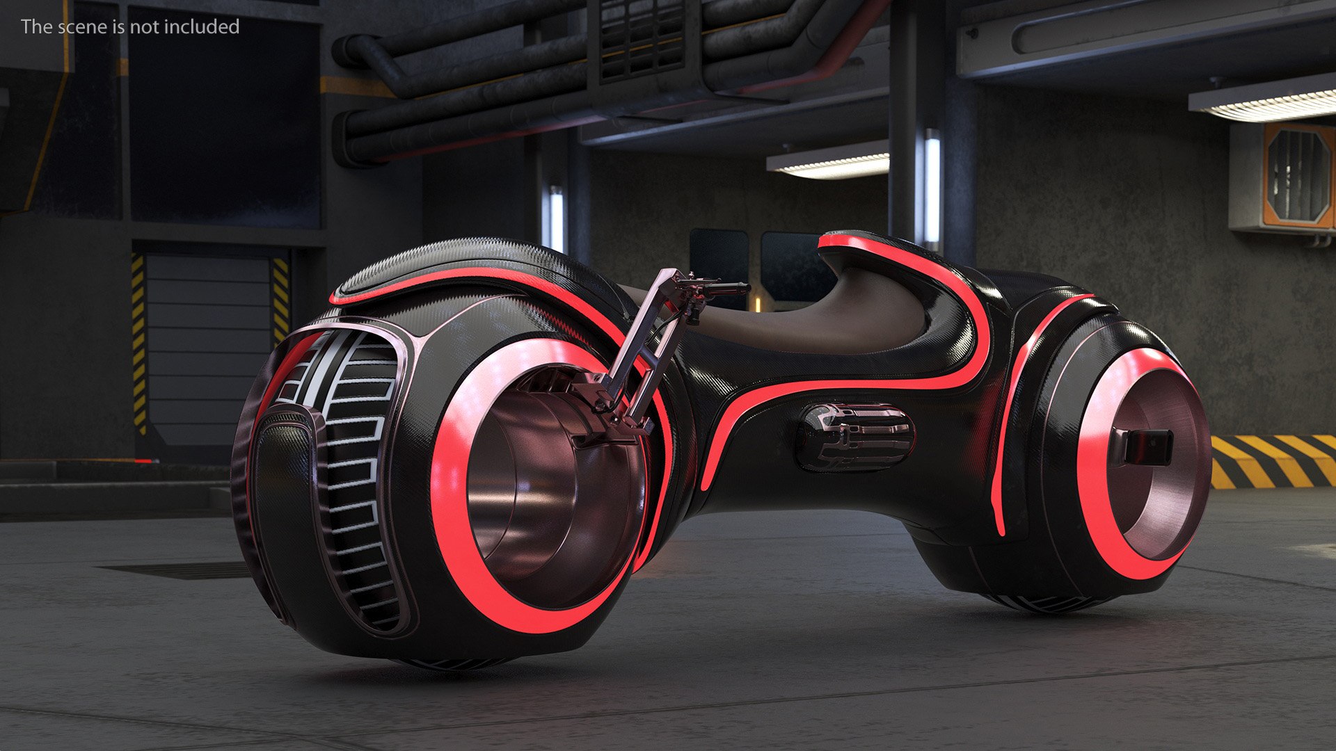 Cyber Bike 3D Model - TurboSquid 2240469