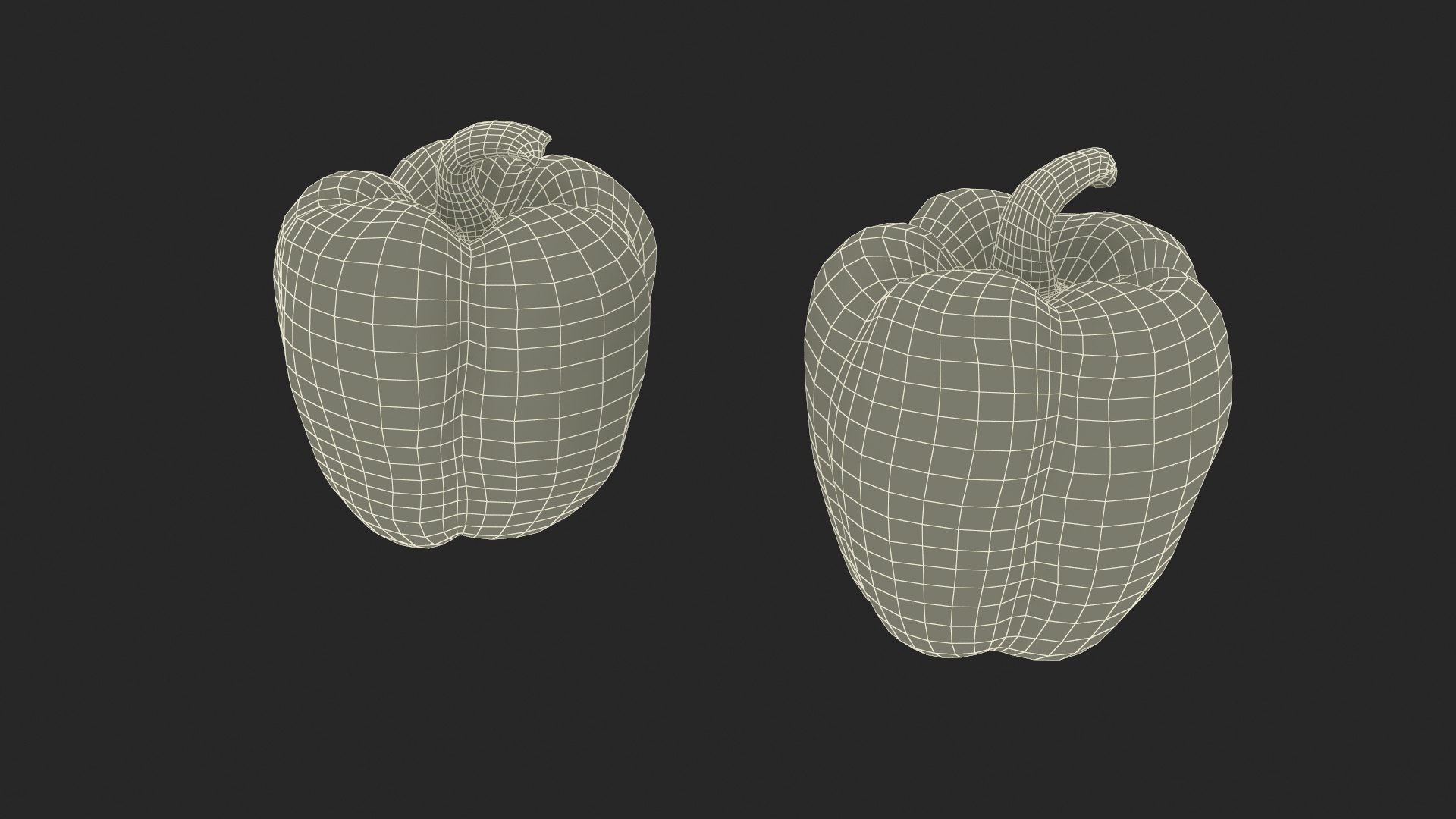 Green Bell Pepper 3D Model - TurboSquid 1977433