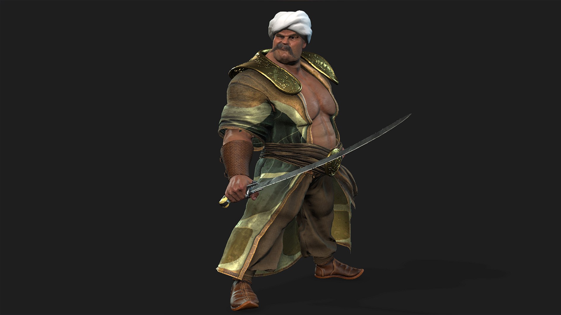 3D The Captain Model - TurboSquid 1874529