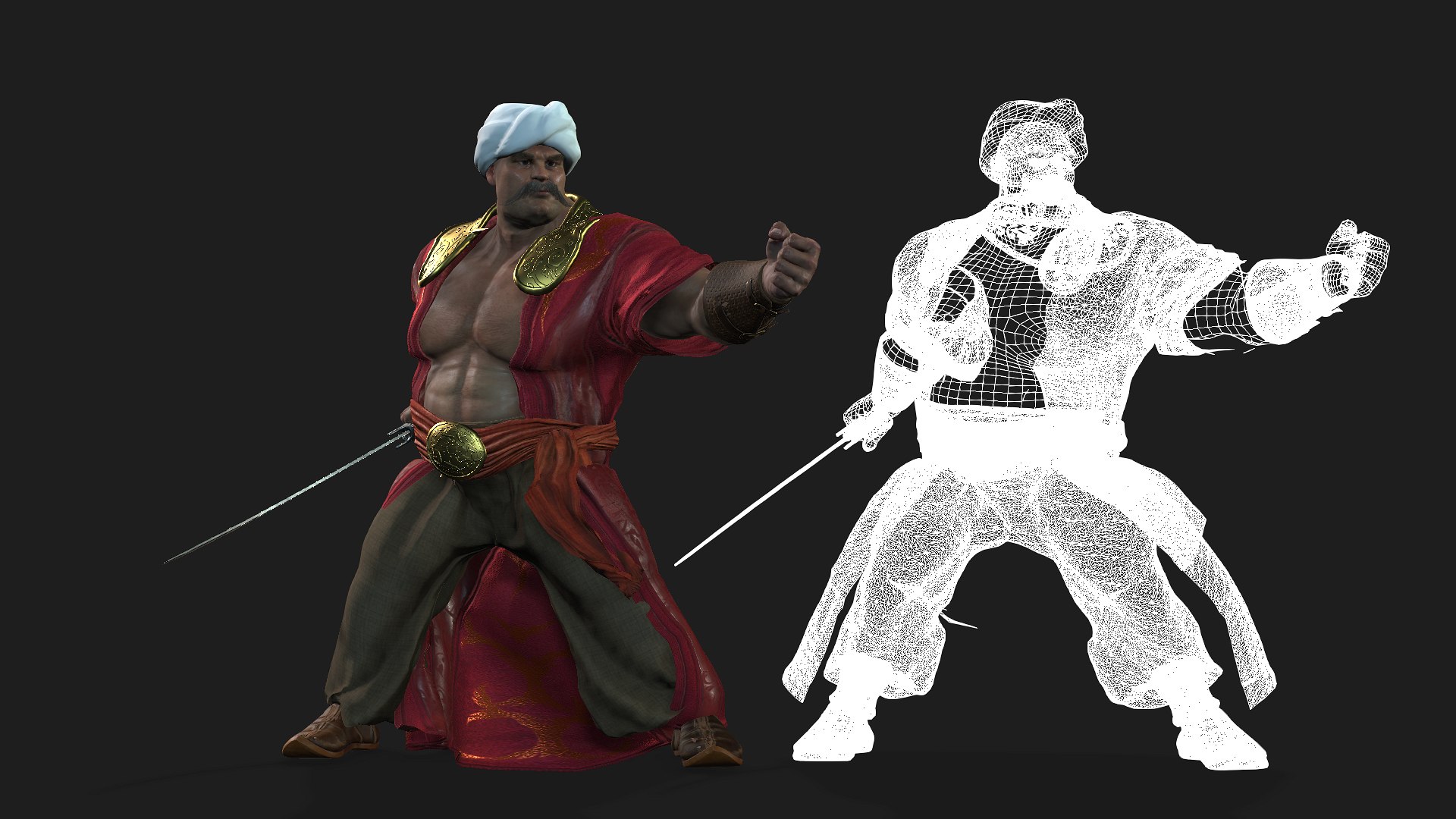 3D The Captain Model - TurboSquid 1874529