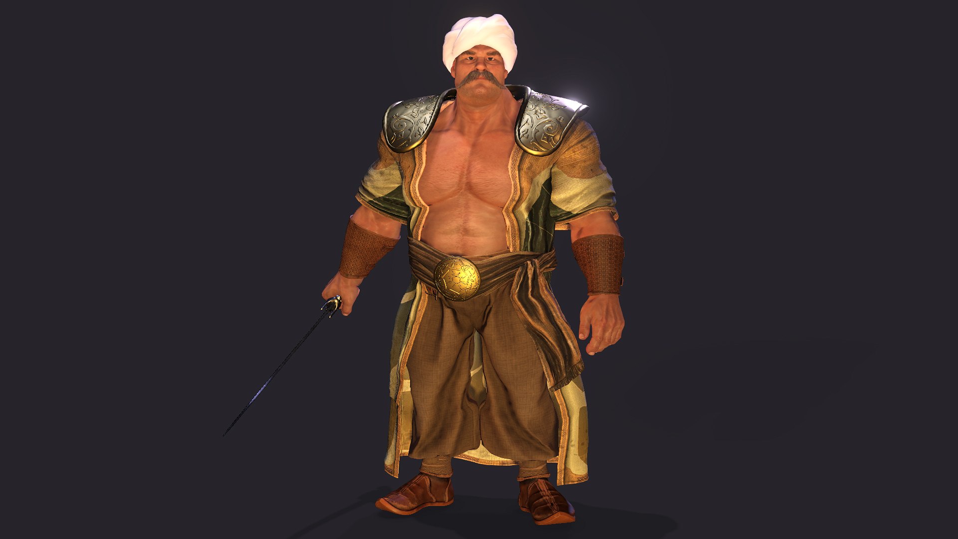 3D The Captain Model - TurboSquid 1874529