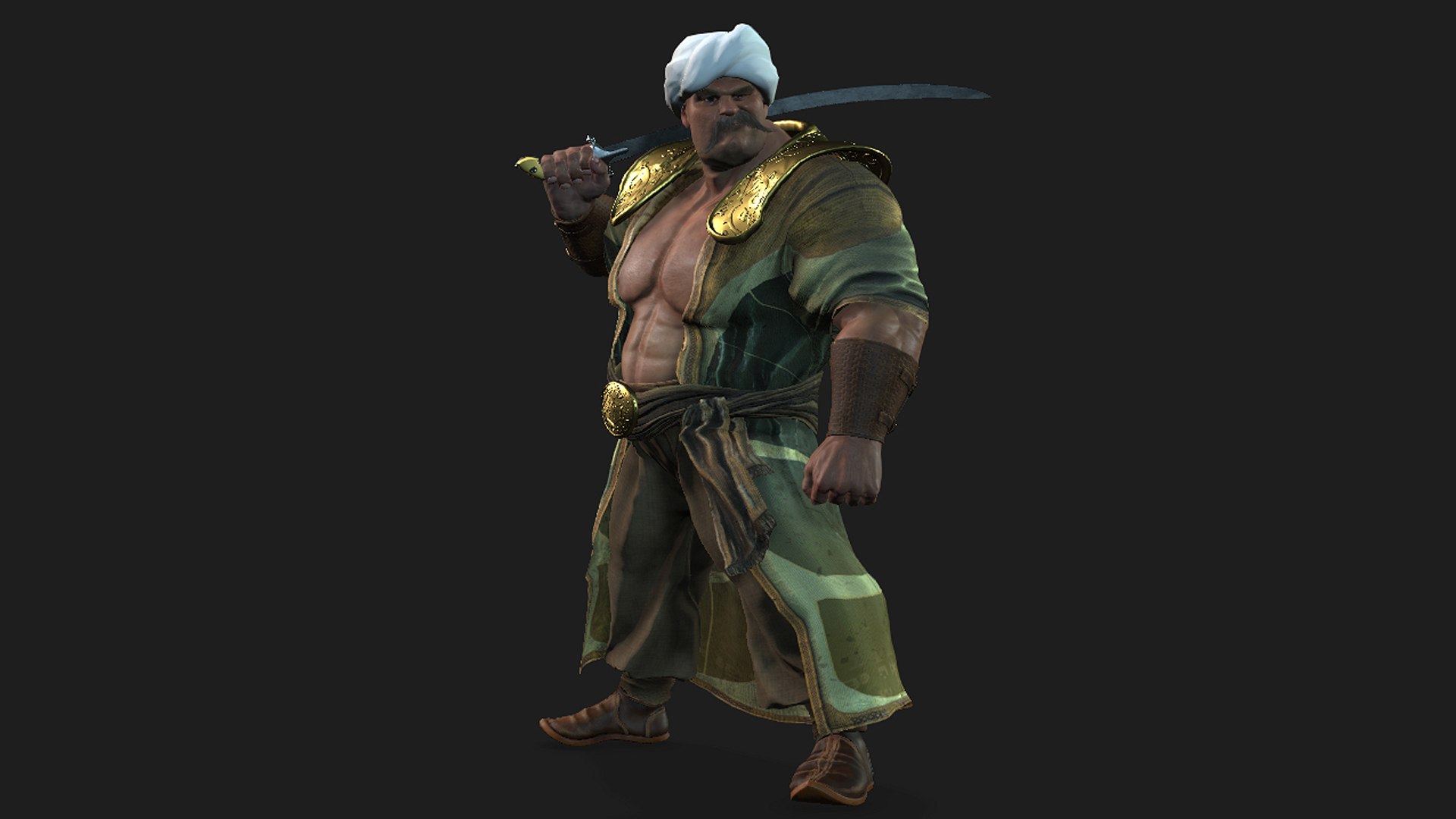 3D The Captain Model - TurboSquid 1874529