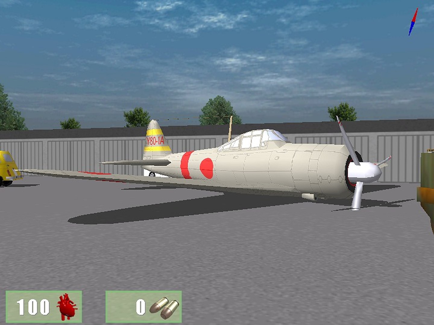 Plane Zero 3d Model