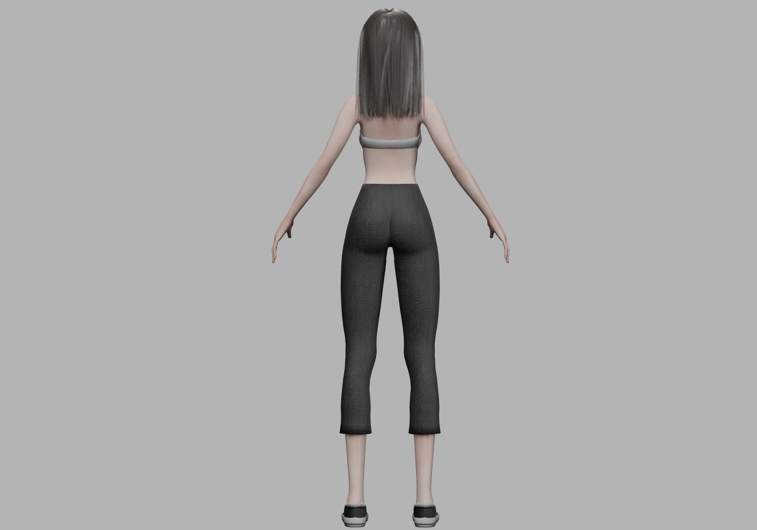 3D Cartoon Basic Woman V26831 Model - TurboSquid 2261650