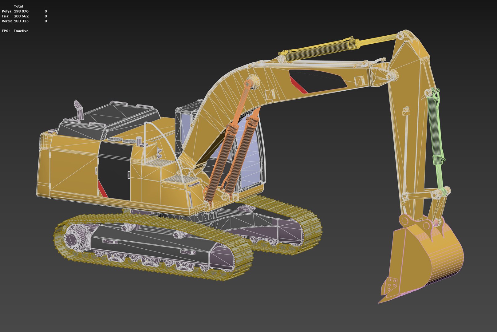 Crawler Excavator CAT 320E 3D Model - TurboSquid 2210980