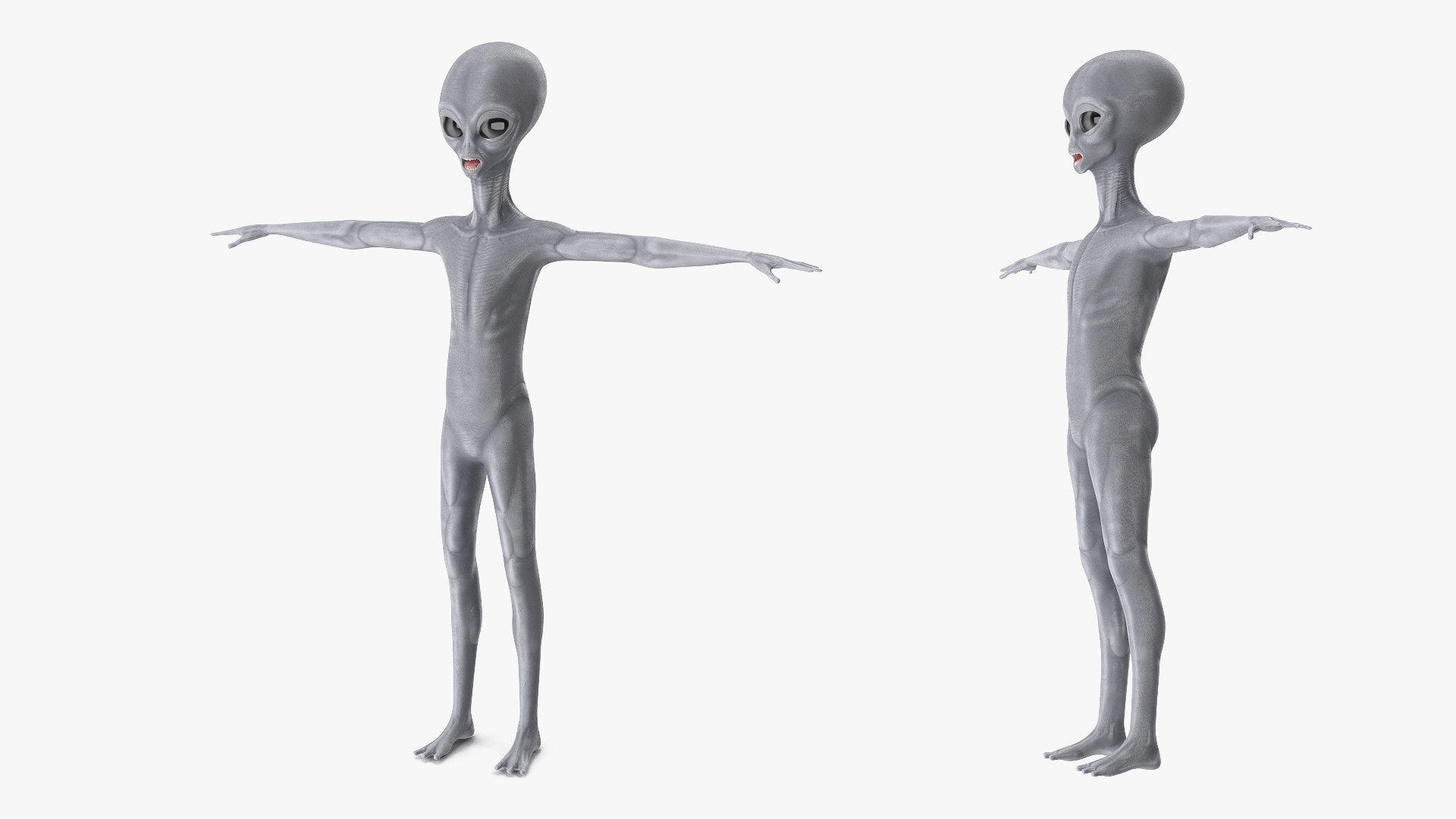 3D Model Alien Rigged Character - TurboSquid 1602435