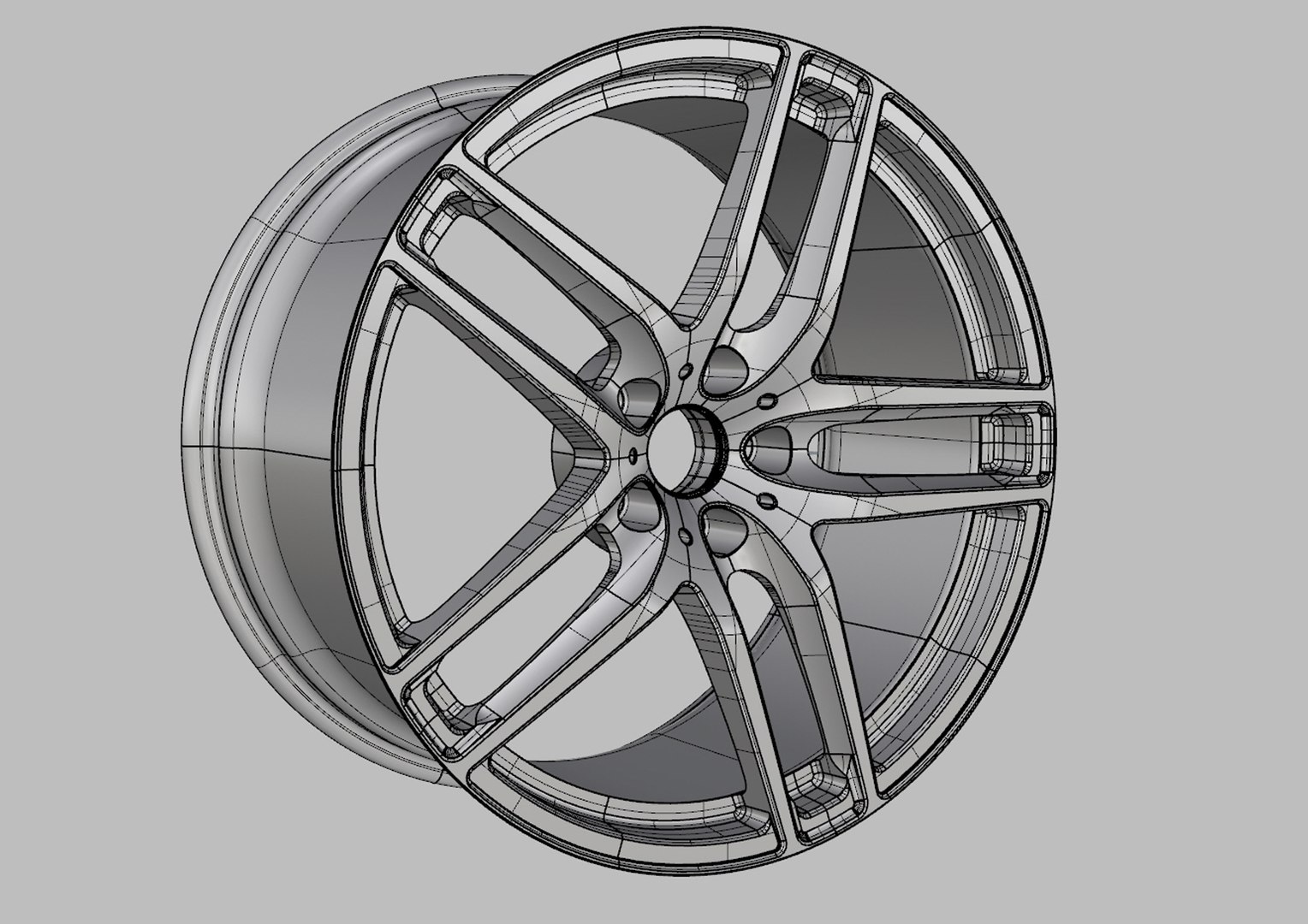 3d Model Car Wheel