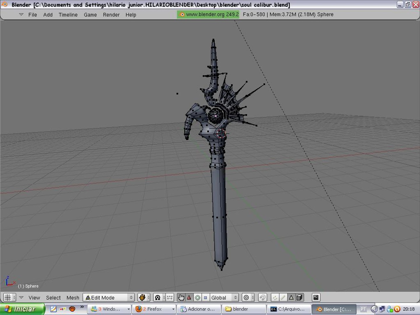 Weapon Magic 3d Model