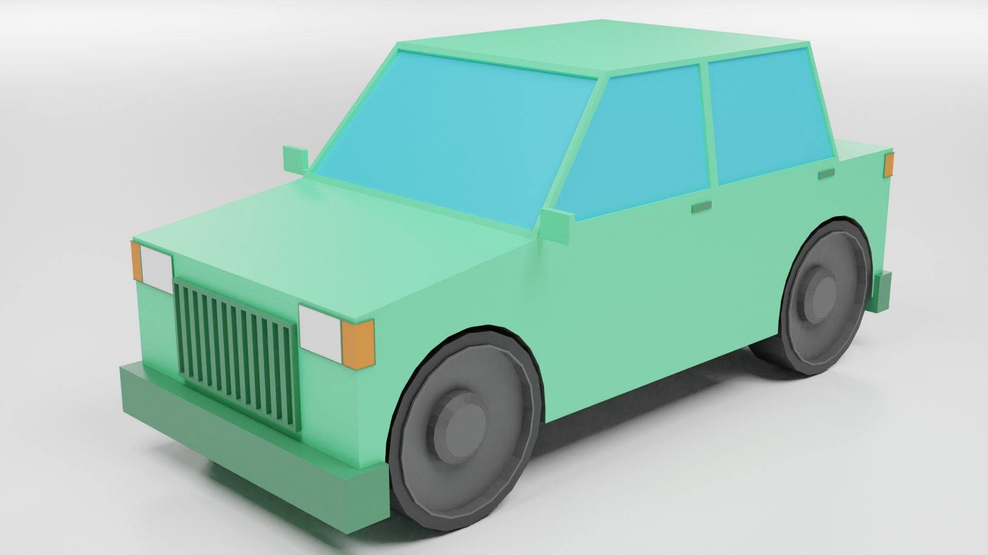 3D LOW-POLY SEDAN CARSFOURTEEN Model - TurboSquid 2366793