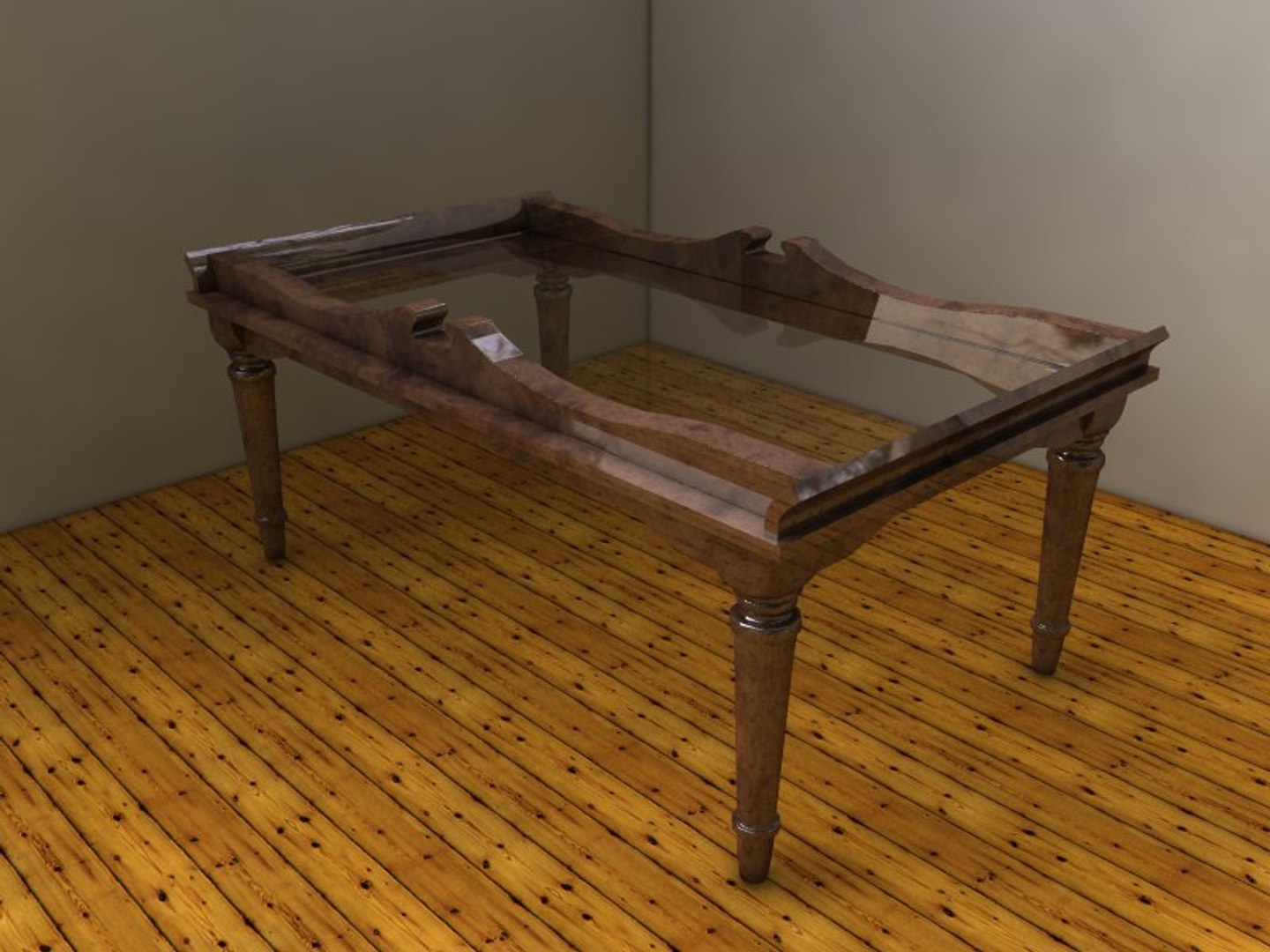 maya mahogany table