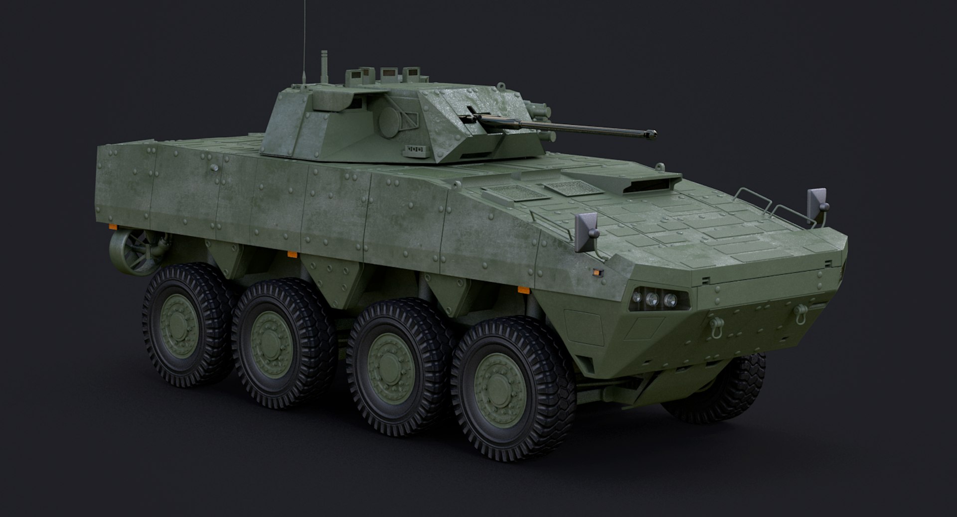 Patria Amv Kto Rosomak 3D - TurboSquid 1329971