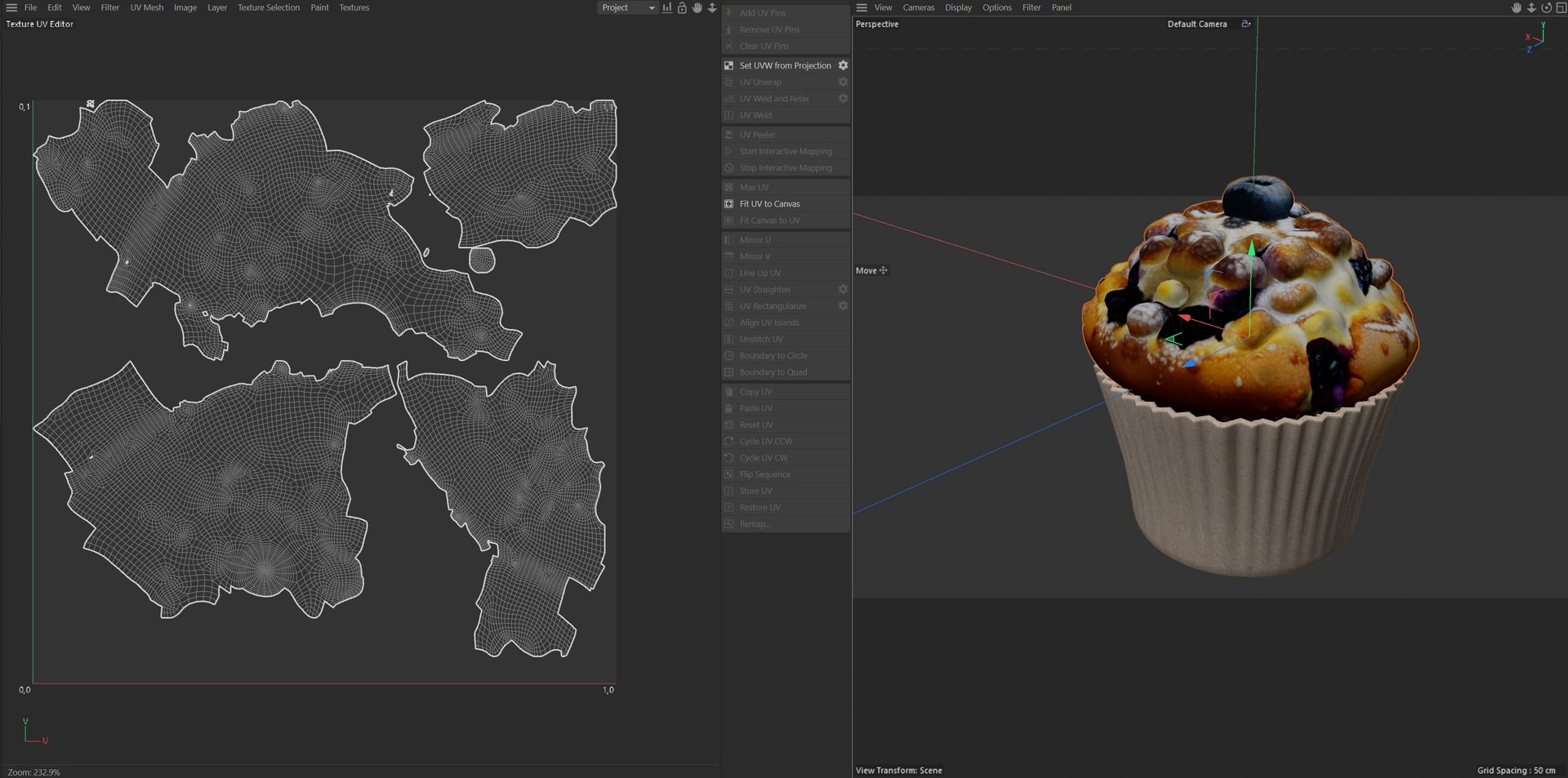 Muffin 7 3D Model - TurboSquid 2378556