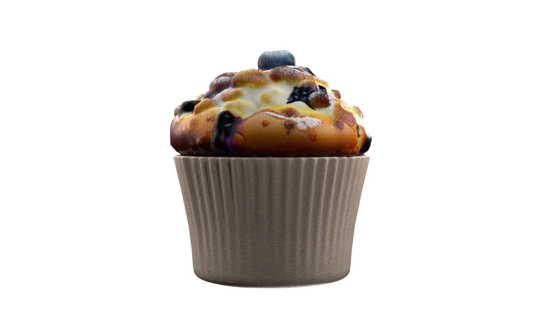 Muffin 7 3D Model - TurboSquid 2378556