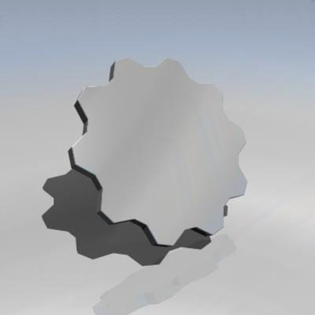 Cog Wheel 3d Model