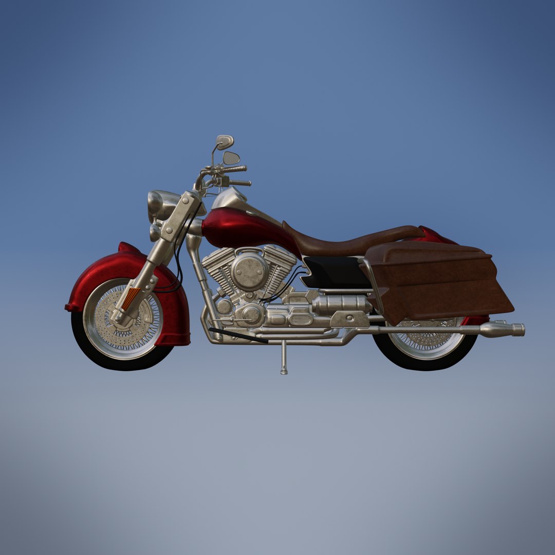 Harley Davidson Motor 3D Model 3D - TurboSquid 2190052