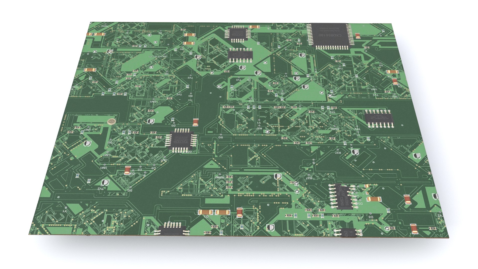 3D Motherboard New HD - TurboSquid 2075725