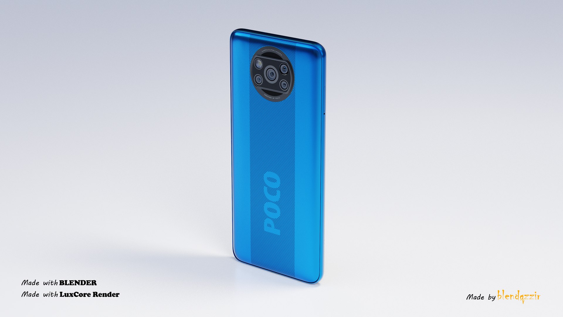 Poco X3 Model - TurboSquid 1639276
