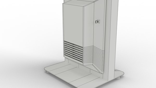 Self-service totem board 3D model - TurboSquid 1849257