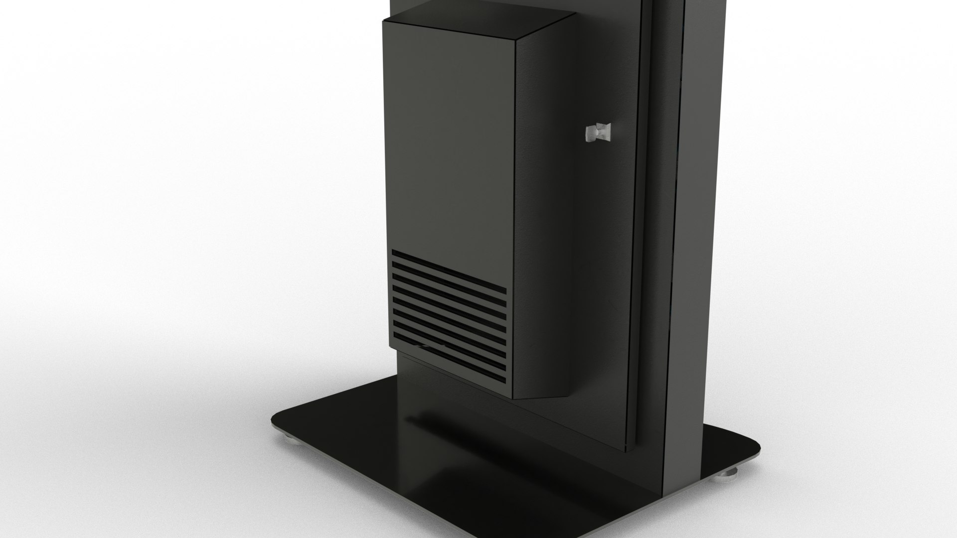 Self-service Totem Board 3D Model - TurboSquid 1849257