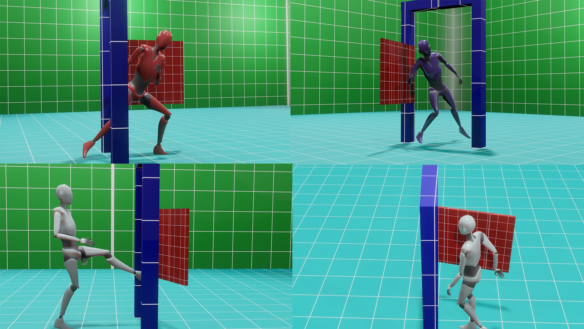 3D Model Open Door Animations - Motion Cast09 Vol1 - TurboSquid 1957833