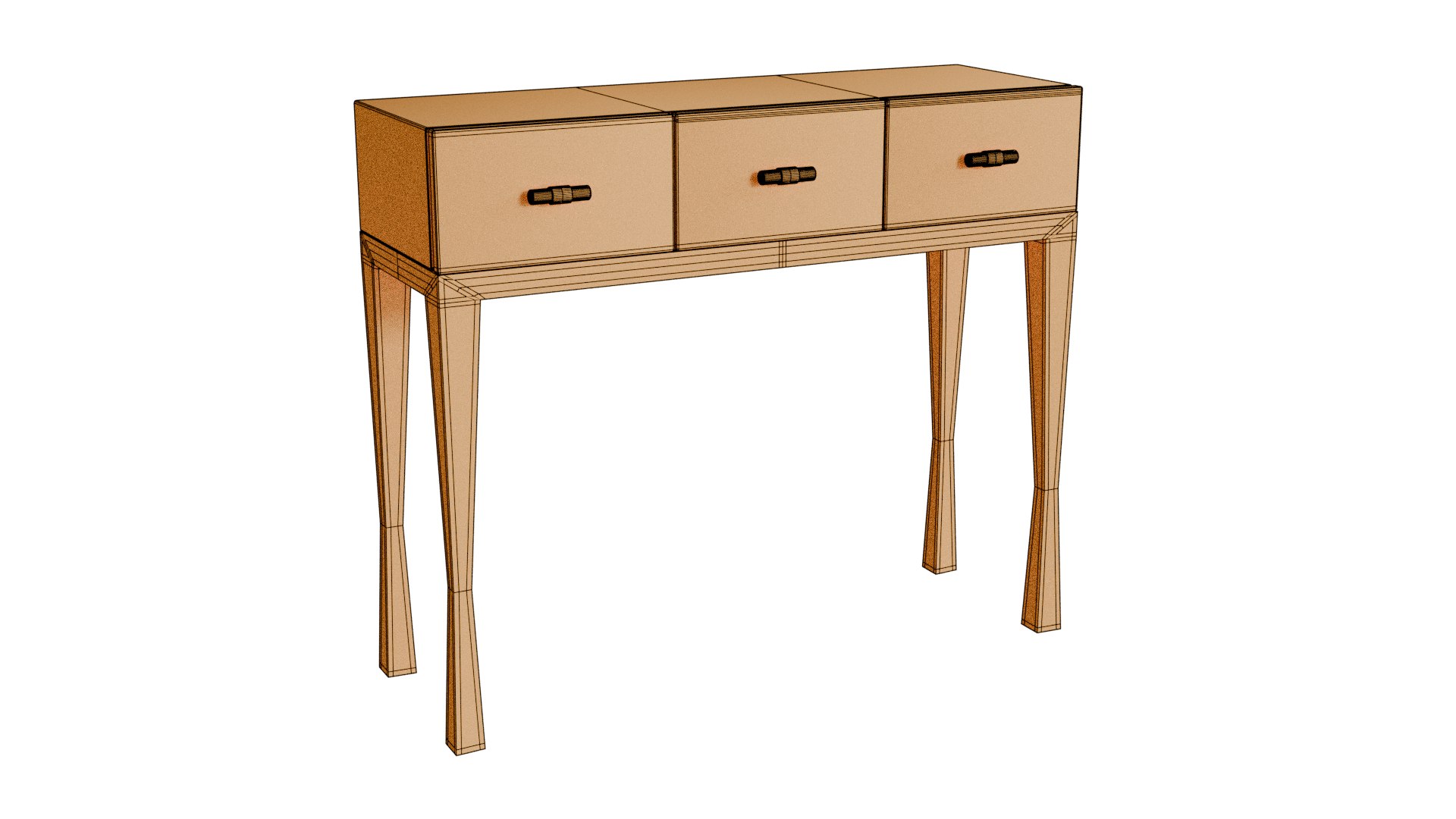 3D Designer Console Table - TurboSquid 2173502