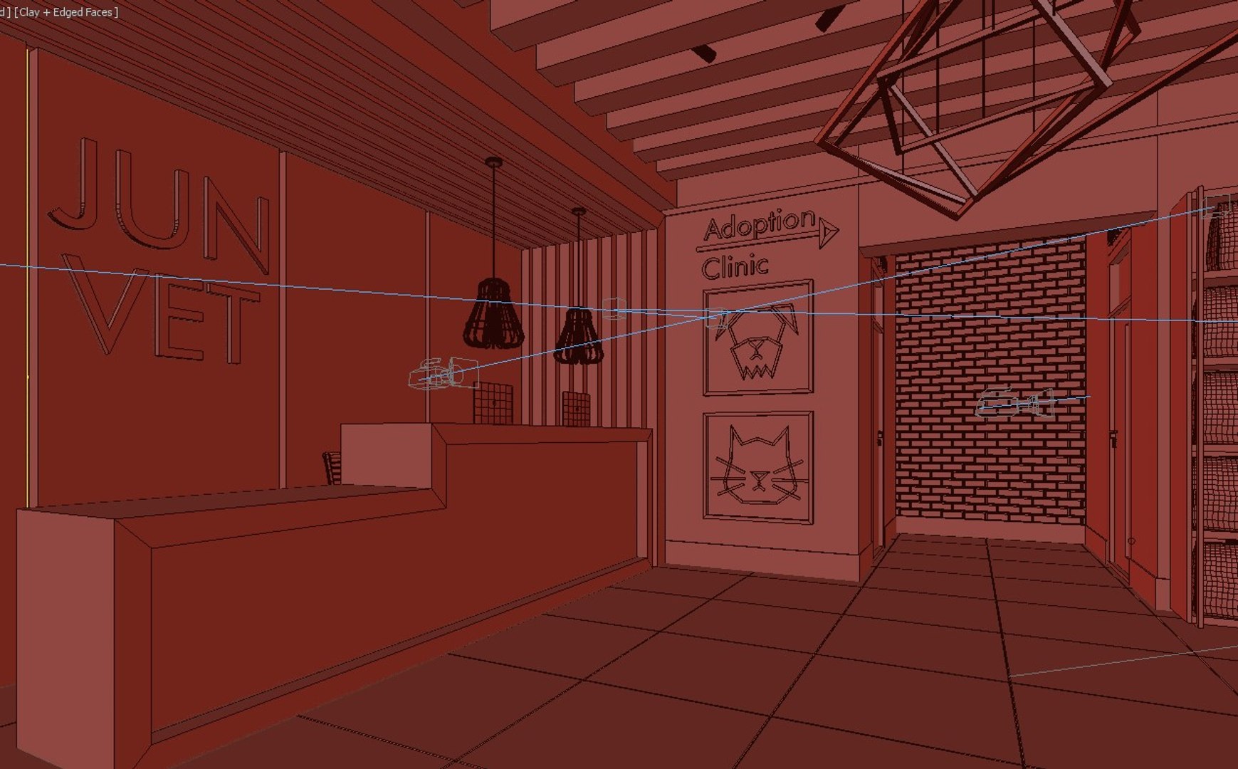 3D Veterinary Interior - TurboSquid 1790246