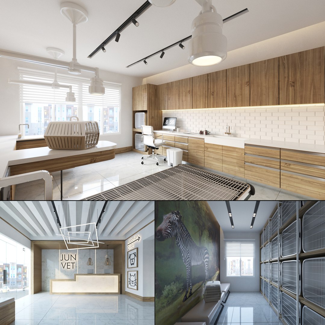 3D Veterinary Interior - TurboSquid 1790246