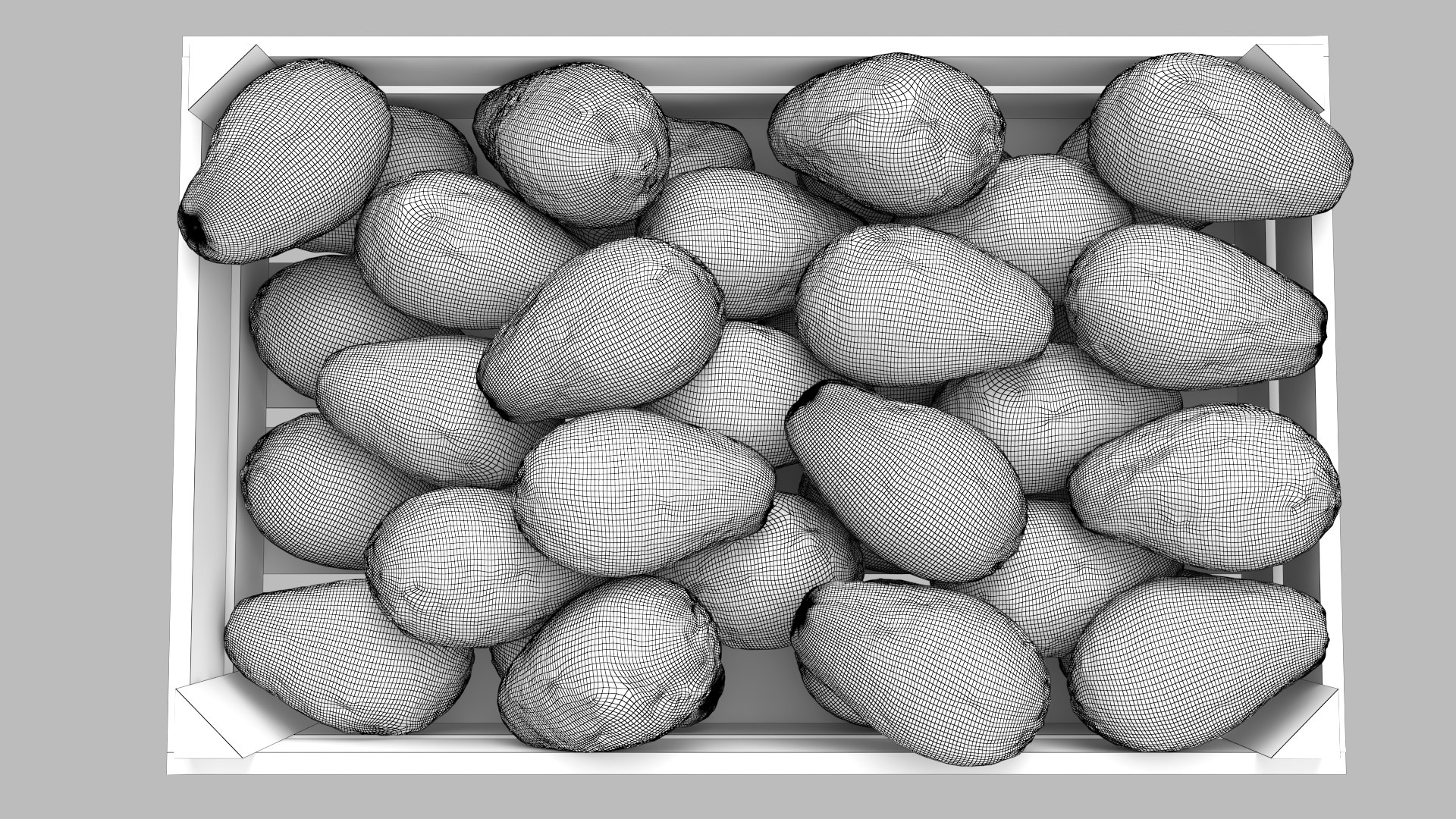 Avocado Crate 3D Model - TurboSquid 1993195