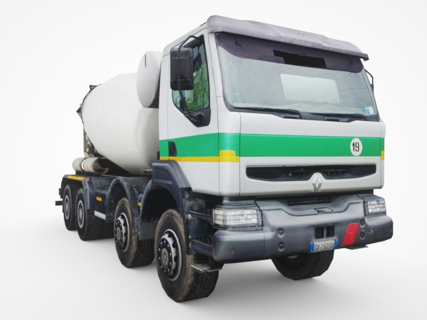 Concrete Mixer Renault Kerax 3D - TurboSquid 1347418