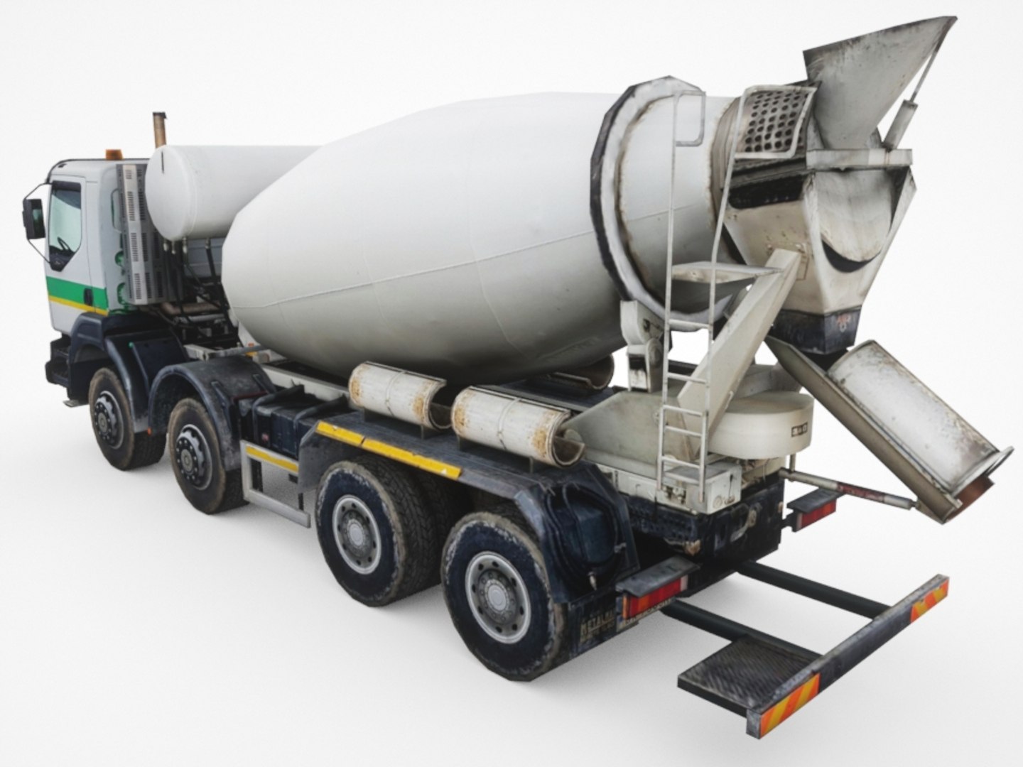 Concrete Mixer Renault Kerax 3D - TurboSquid 1347418