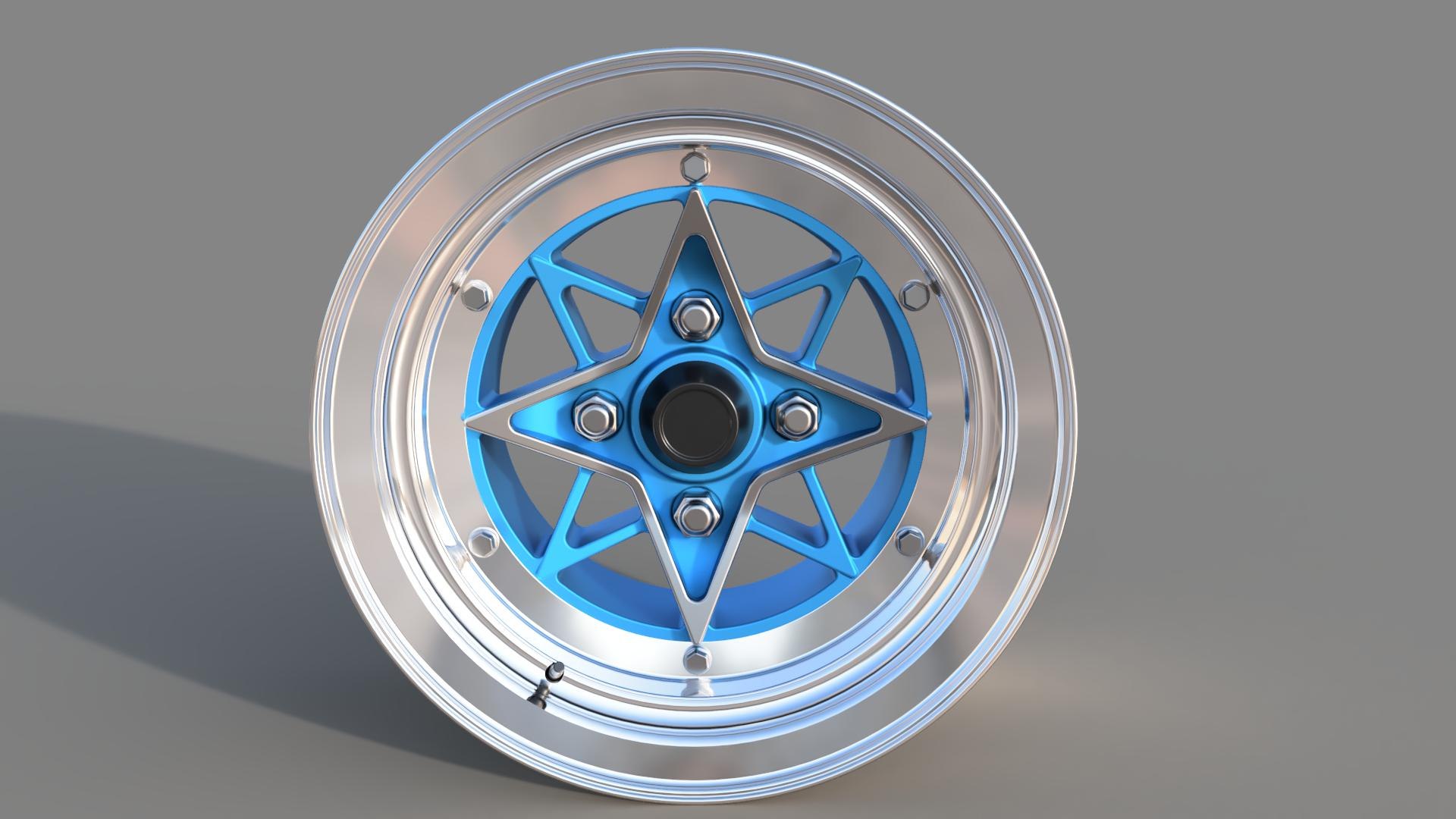 3D Model SSR Star Shark Rim Highpoly - TurboSquid 1812363