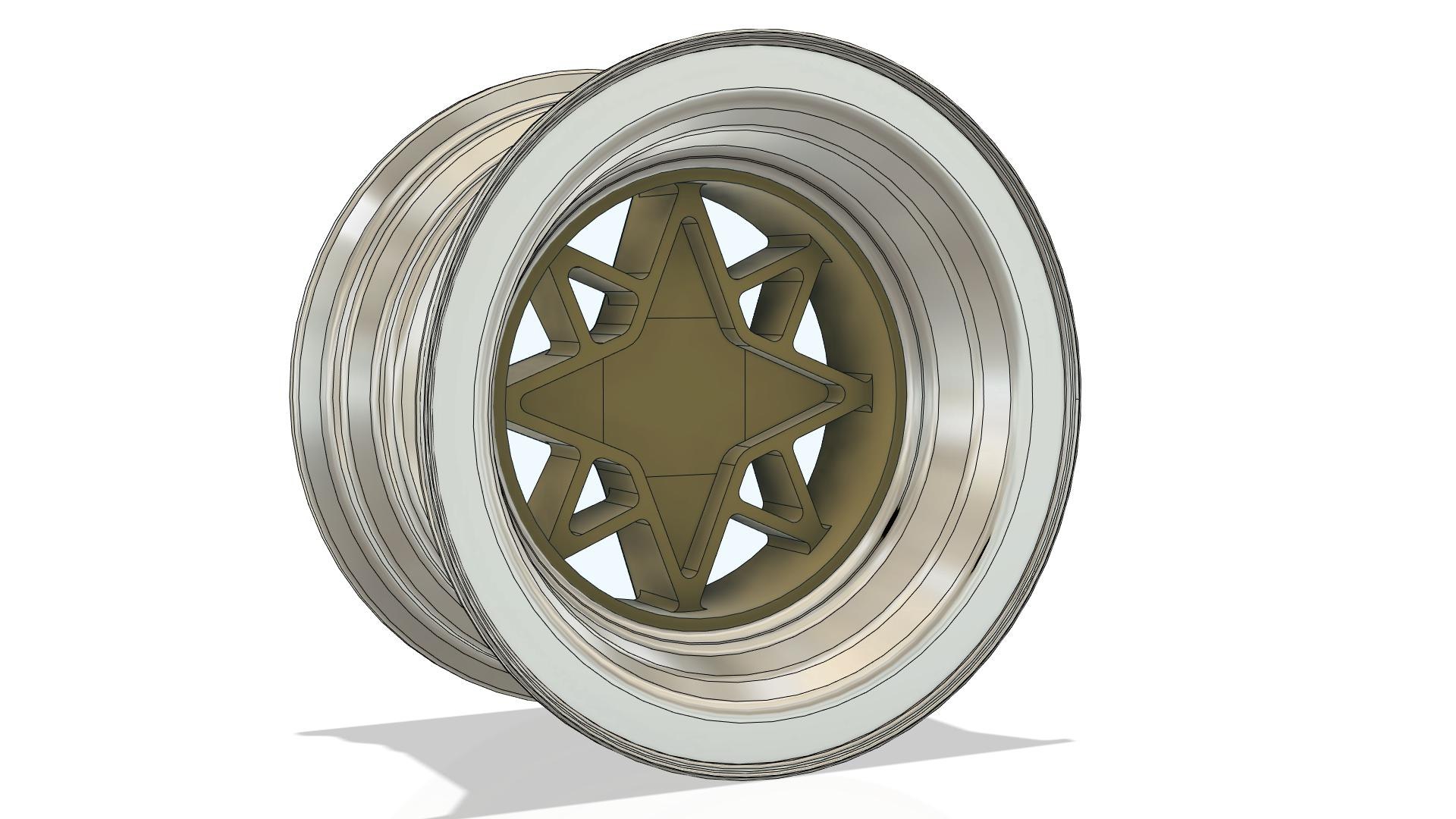 3D Model SSR Star Shark Rim Highpoly - TurboSquid 1812363