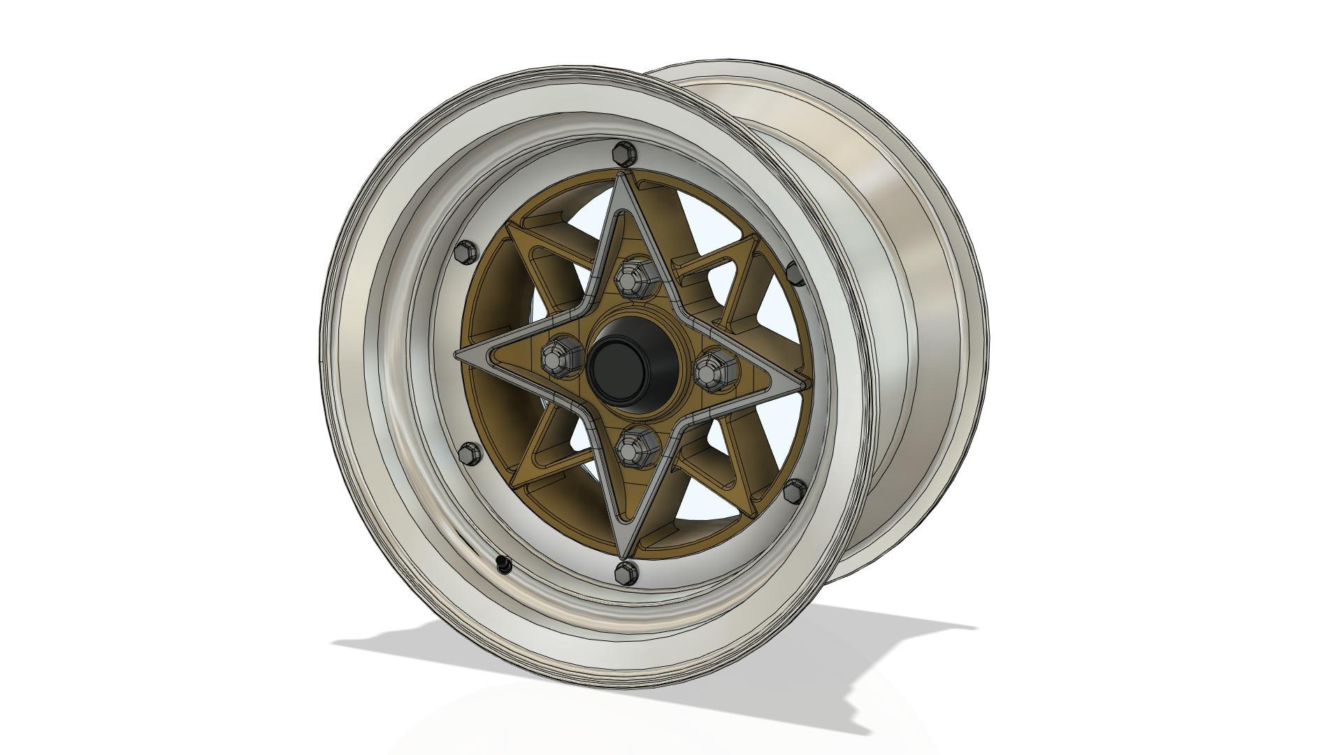 3D Model SSR Star Shark Rim Highpoly - TurboSquid 1812363