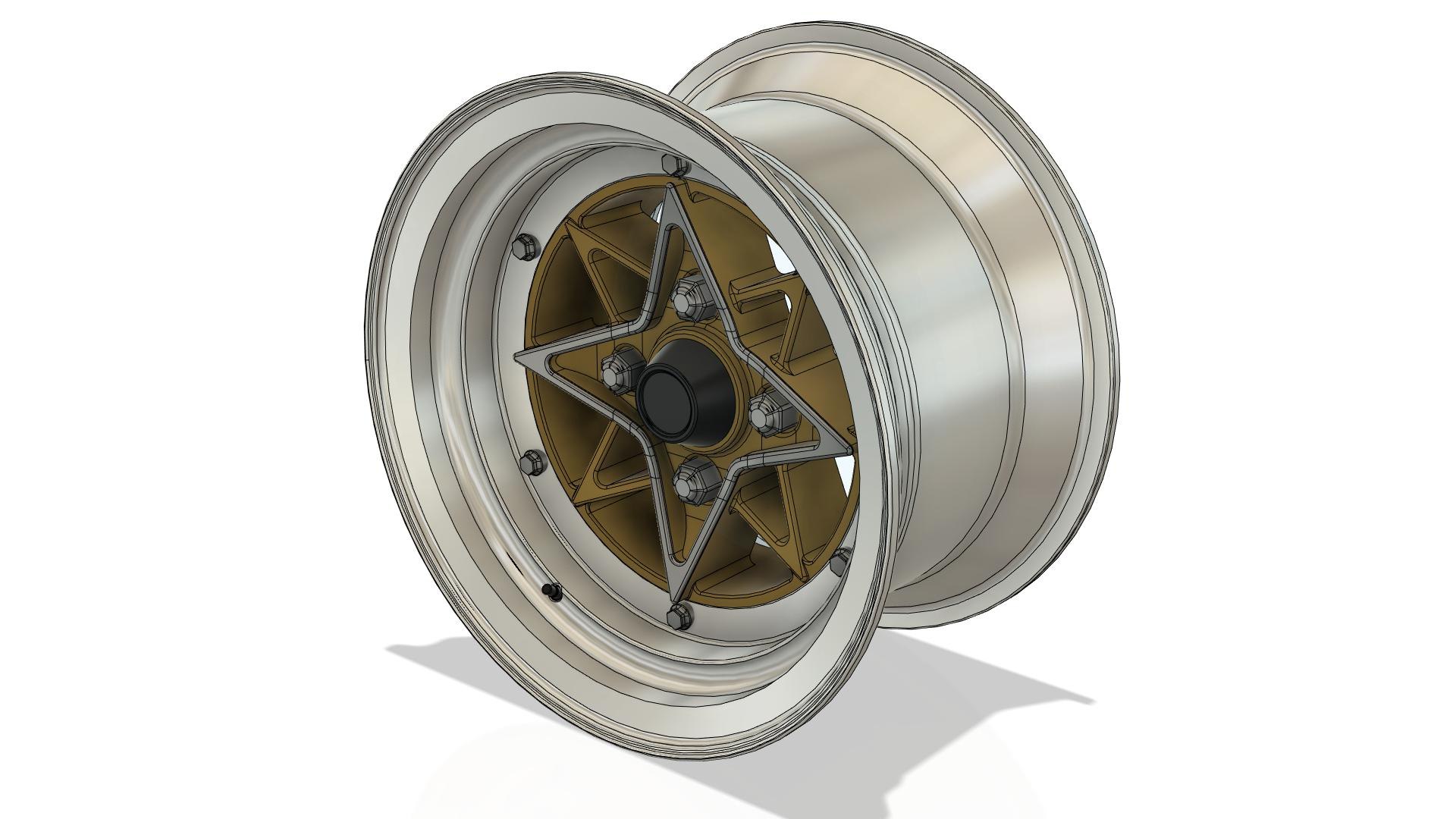 3D Model SSR Star Shark Rim Highpoly - TurboSquid 1812363