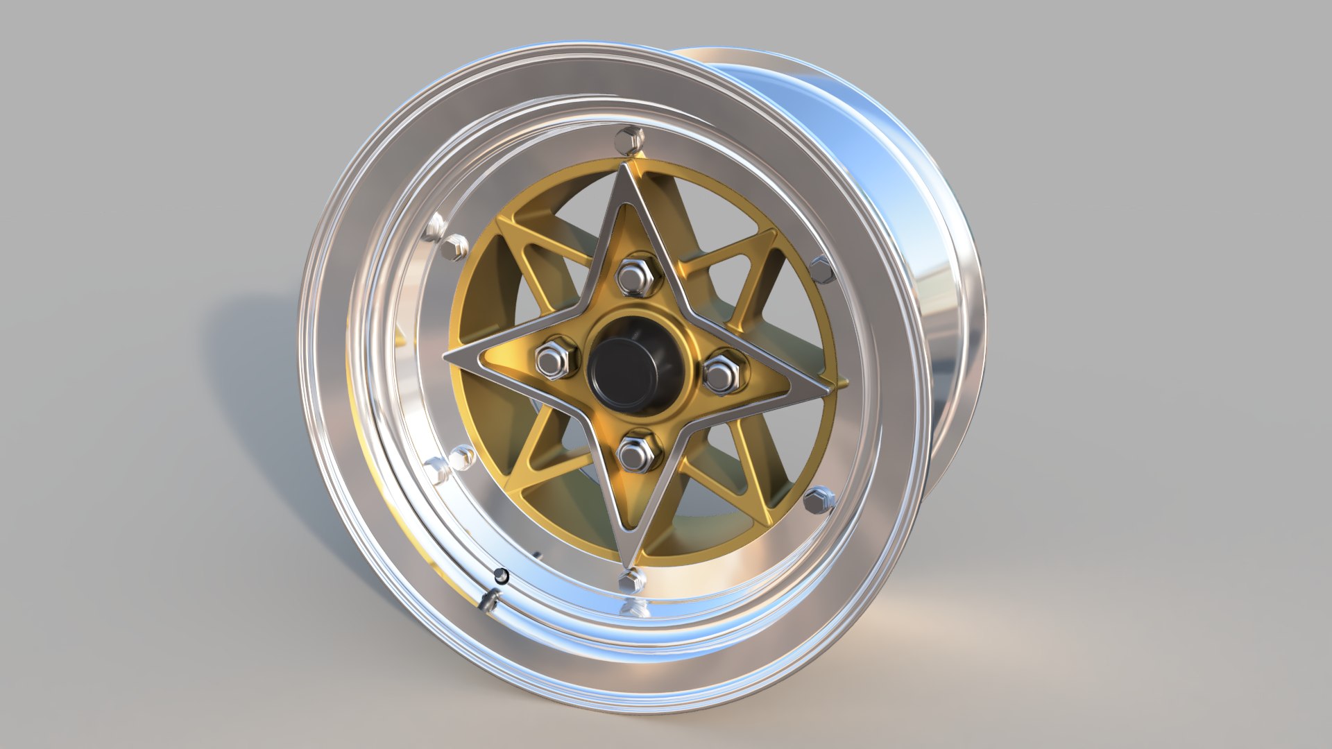 3D model SSR Star Shark rim highpoly - TurboSquid 1812363