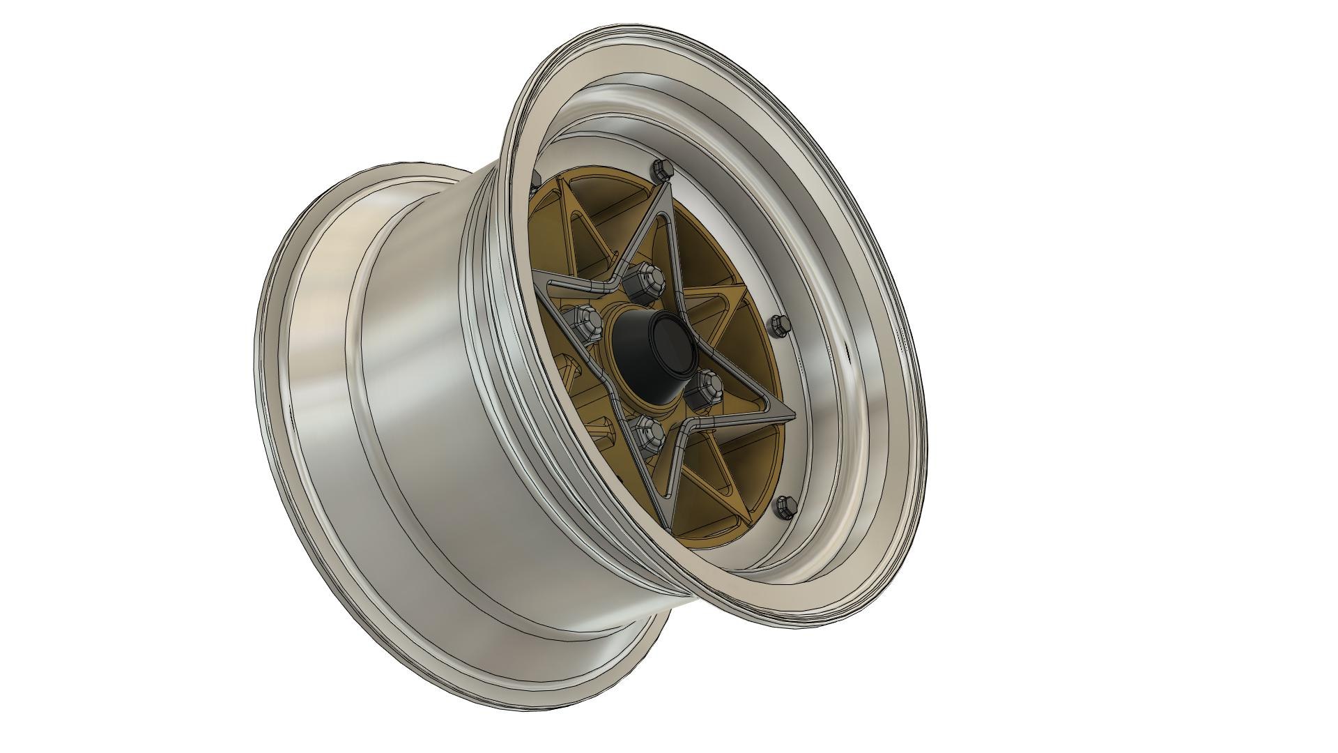 3D Model SSR Star Shark Rim Highpoly - TurboSquid 1812363