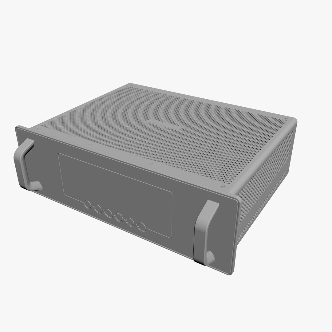 3D Audio Research PH9 Phono Stage Preamplifier Silver - TurboSquid 2007866