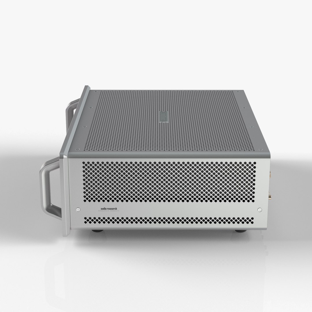 3D Audio Research PH9 Phono Stage Preamplifier Silver - TurboSquid 2007866