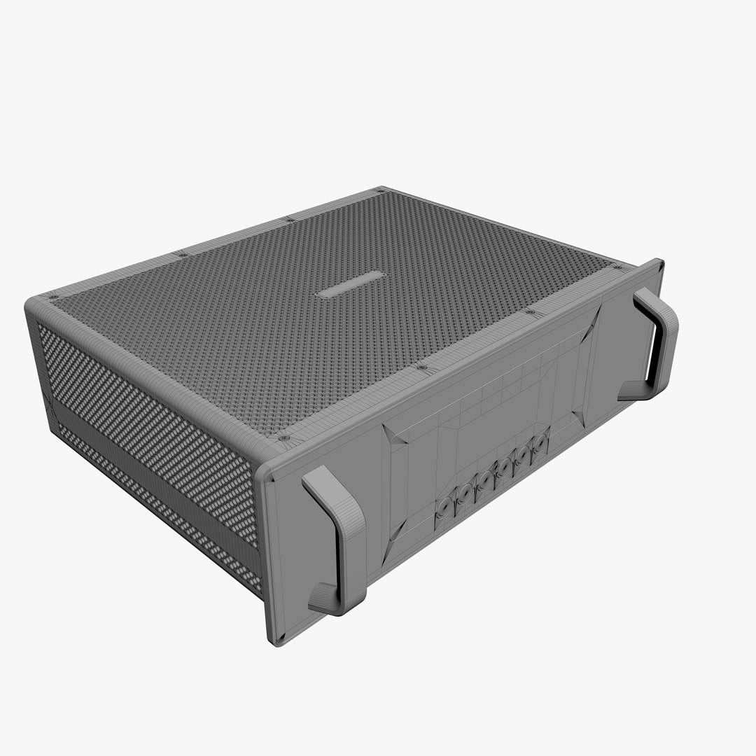 3D Audio Research PH9 Phono Stage Preamplifier Silver - TurboSquid 2007866