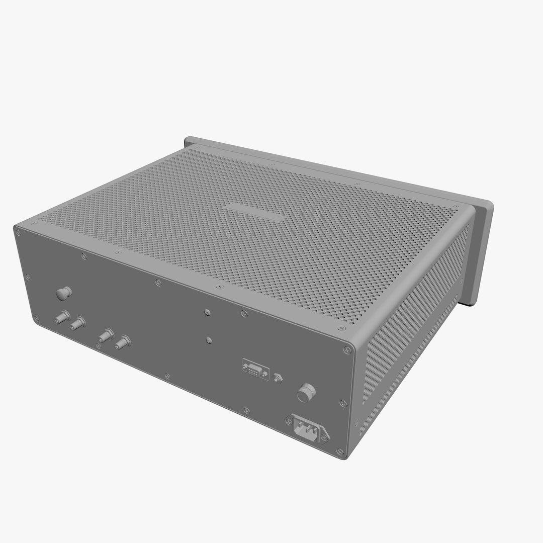 3D Audio Research PH9 Phono Stage Preamplifier Silver - TurboSquid 2007866