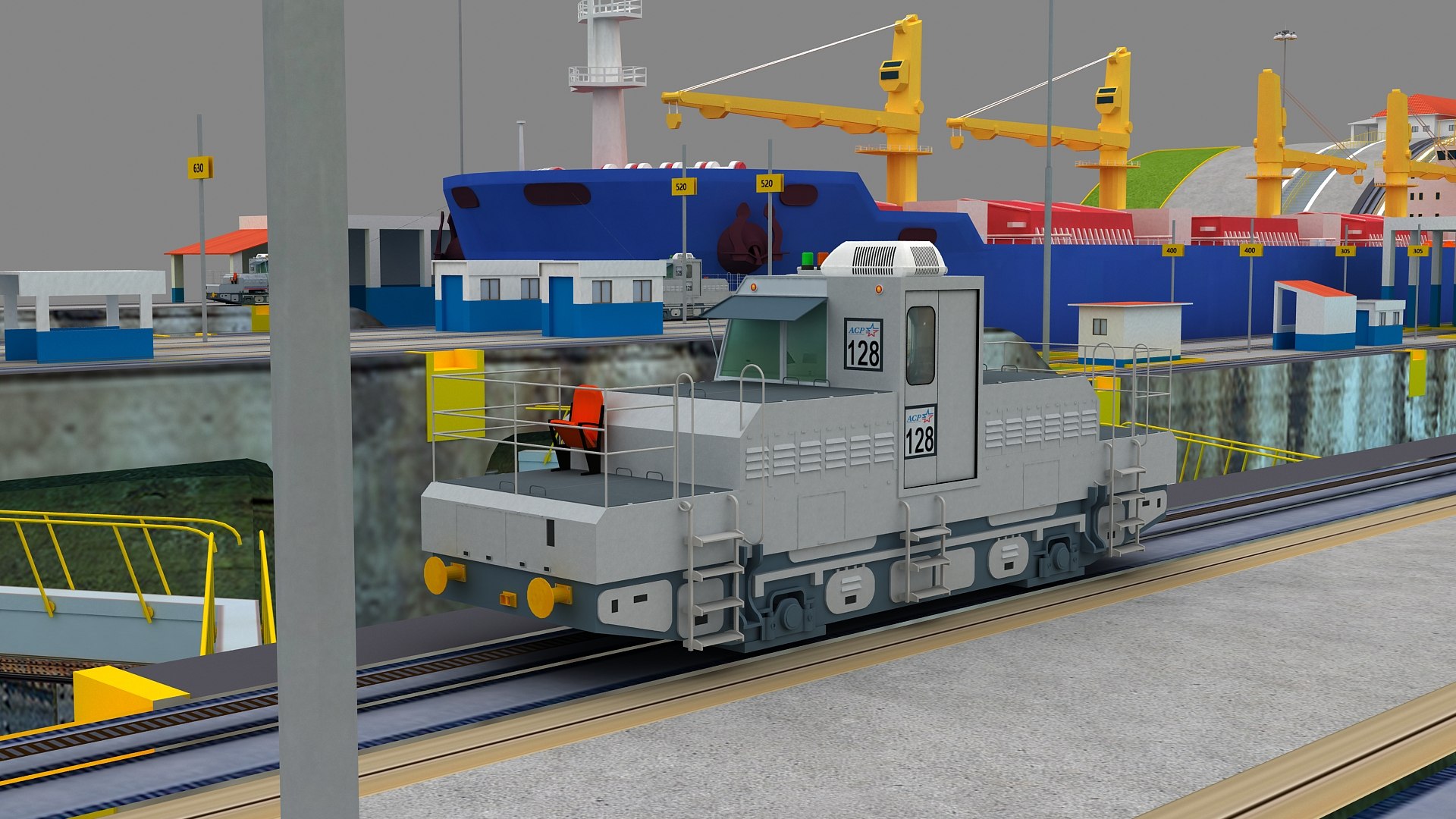 3D Gatun Locks - Panama Canal - TurboSquid 2340269