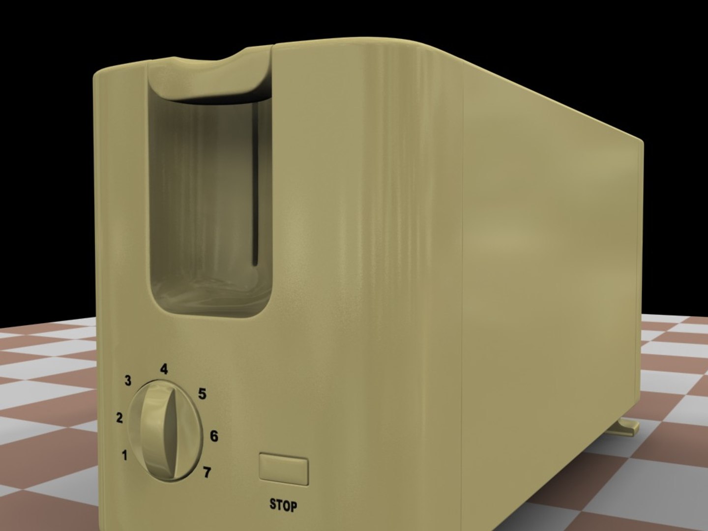 toasters 3d max