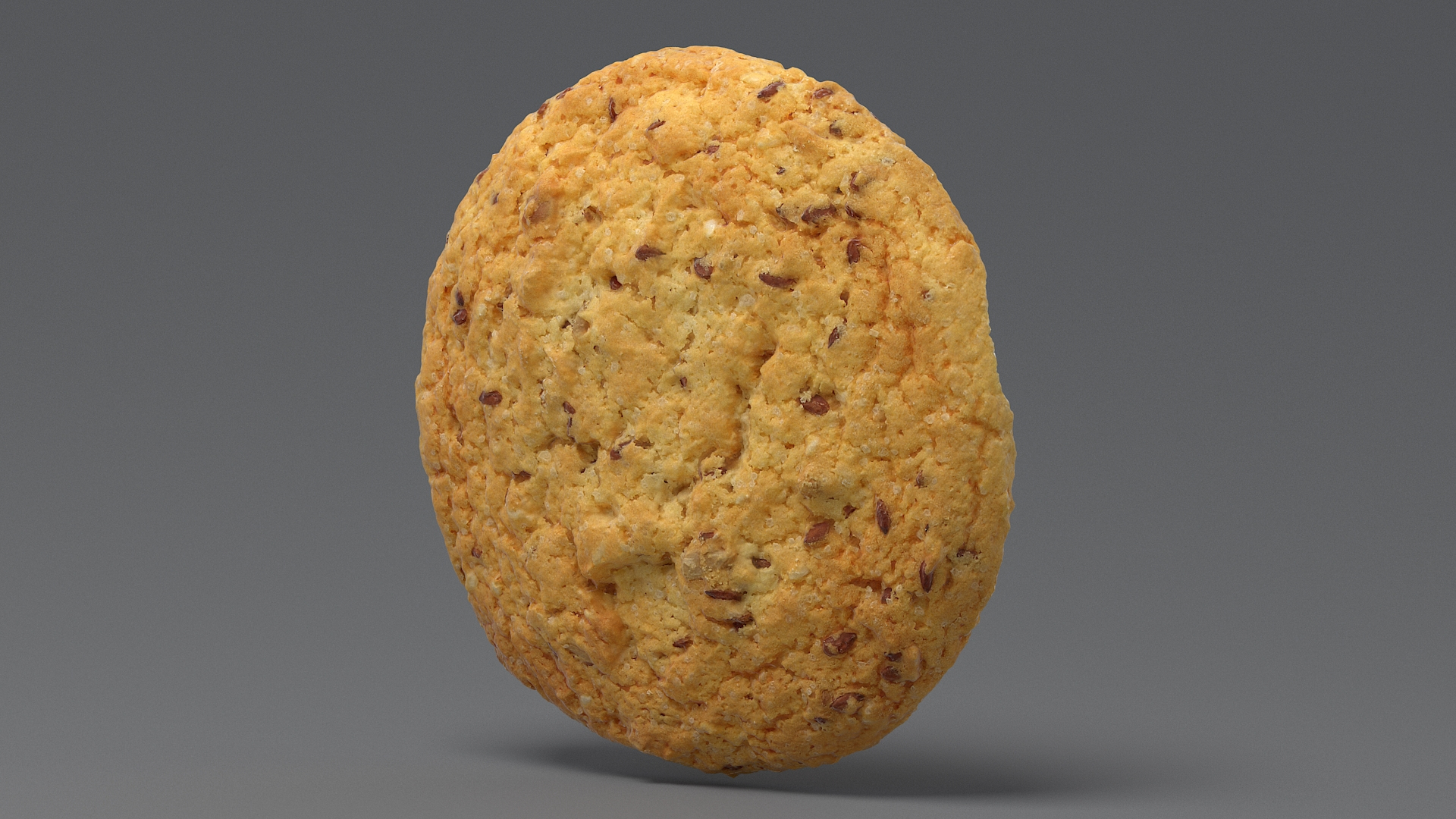 Realistic Oat Cookie 3D Model - TurboSquid 1784342