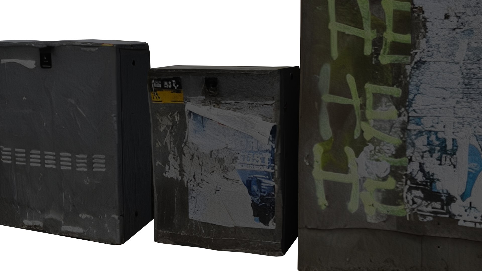 Street Control Boxes 3D Model - TurboSquid 1980481