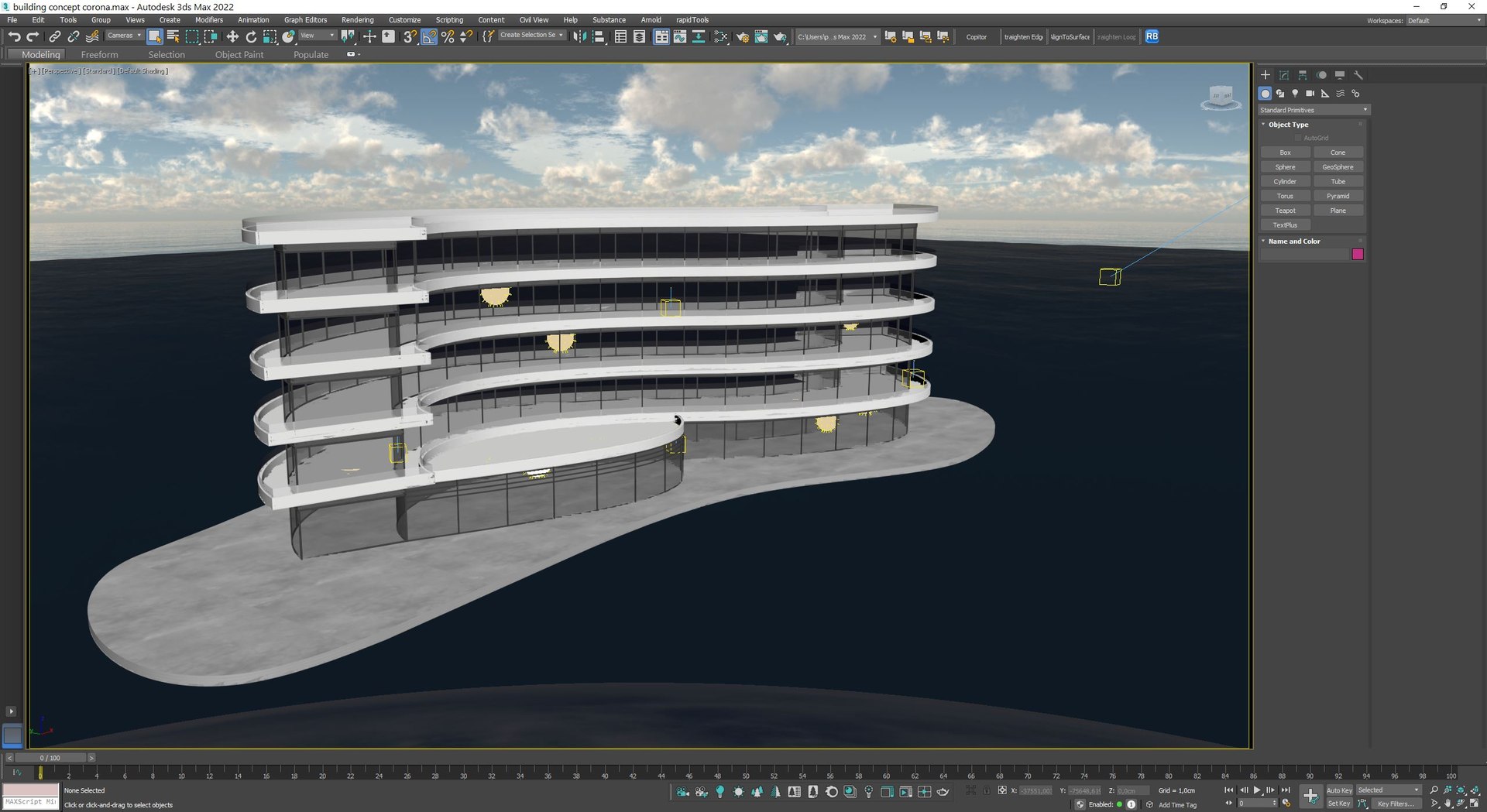 3D Model Building Concept - TurboSquid 2016317